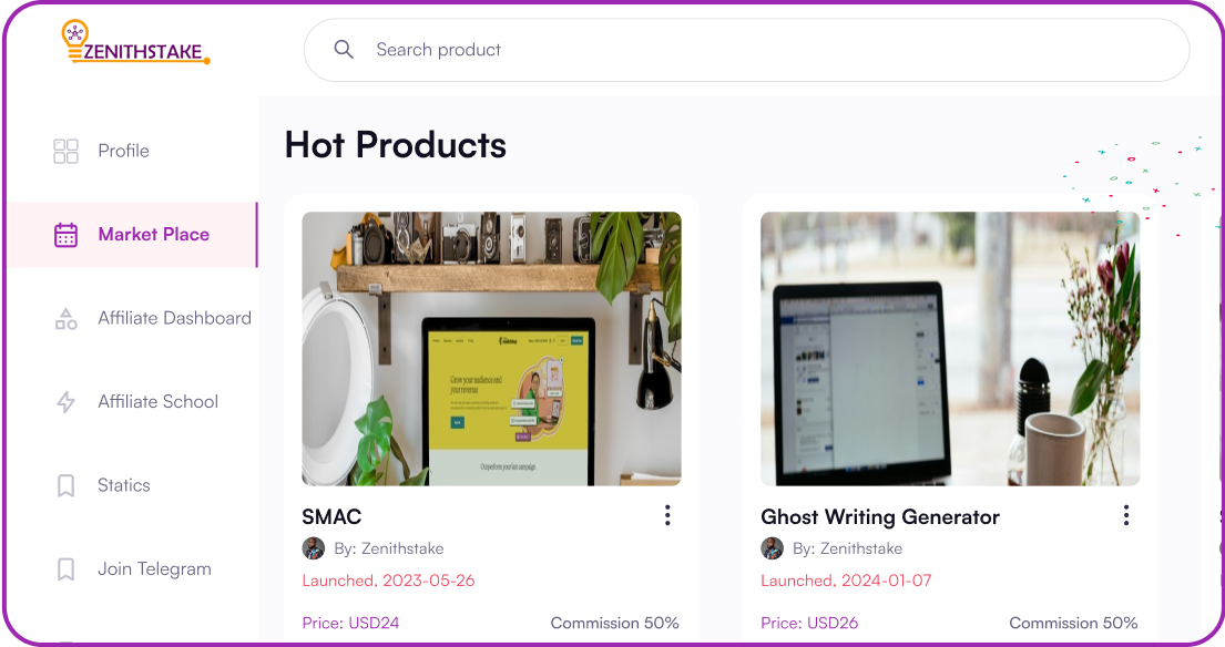 ZenithStake - Nigeria's No1 Playground For Super Affiliates